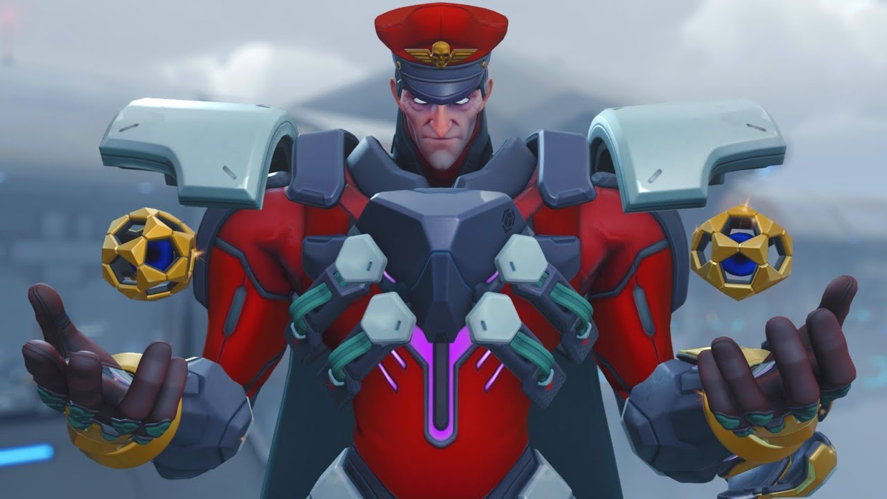 NEW M. Bison Sigma Skin Showcase | Overwatch 2 x Street Fighter - YouTube