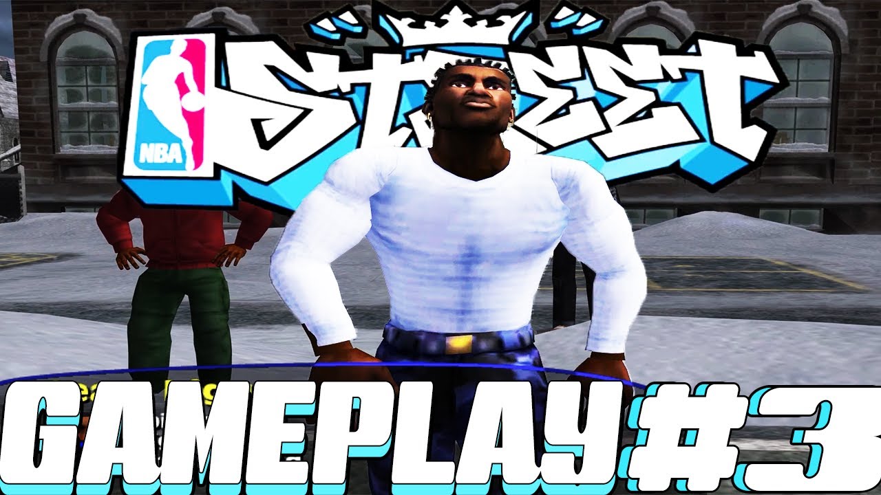 NBA Street Vol.1 Gameplay #3 - BIGGS can't handle the Dream Team ...