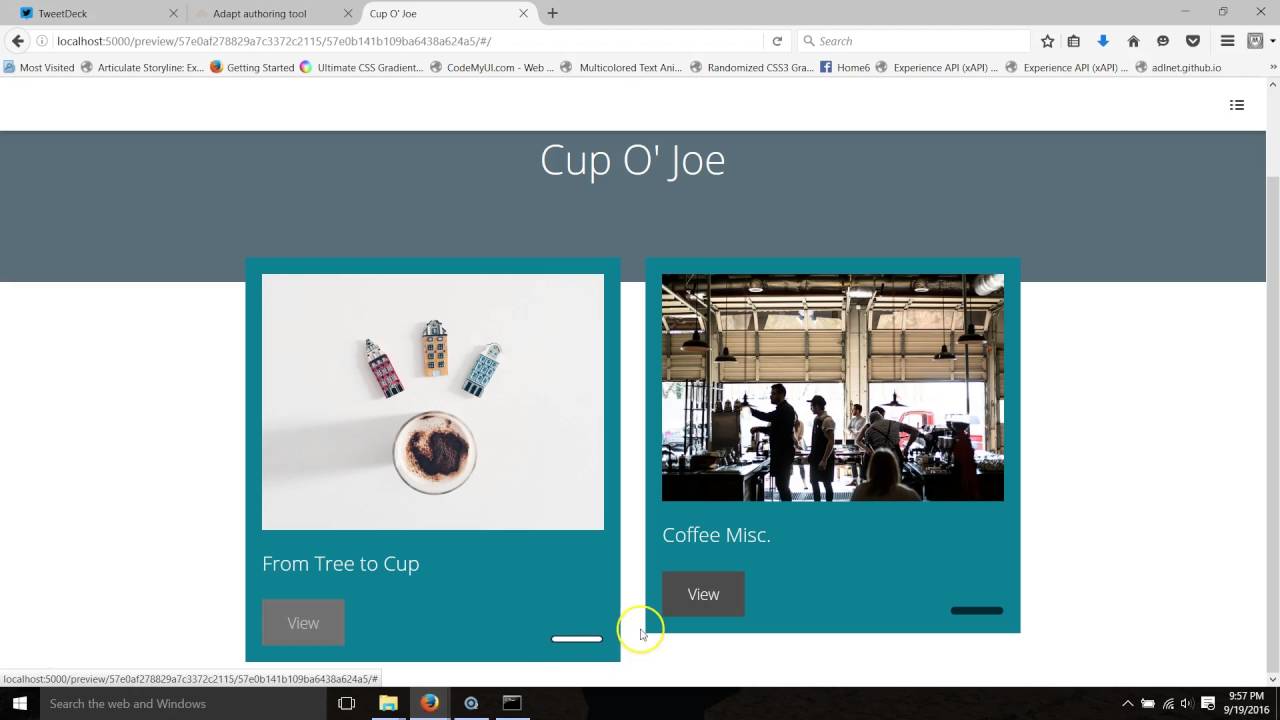 Getting Started with the Adapt Authoring Tool 1/3 - YouTube