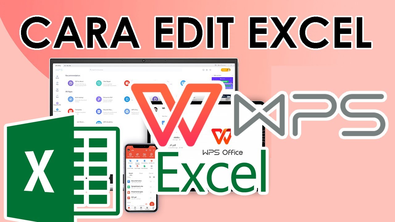 Cara Buat dan Edit Excel di HP Pakai WPS Office | Rumus Excel Sederhana ...