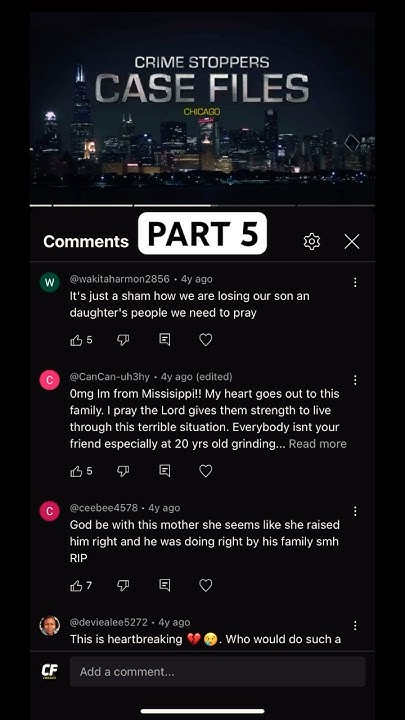 PART 5: Case Files: Chicago [Chavis Brown] (Full episode available on ...