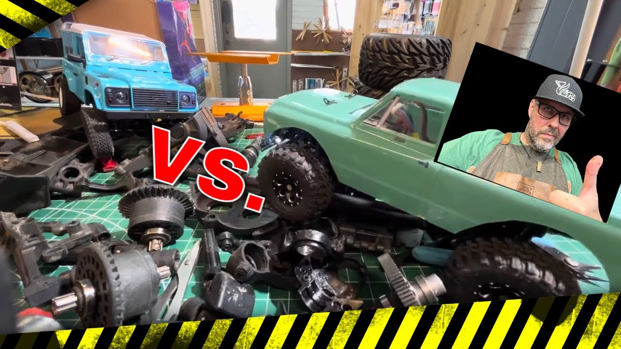 Built vs Bought Small Scale RC: The Ultimate Showdown! 💥 Axial 1:24 vs ...
