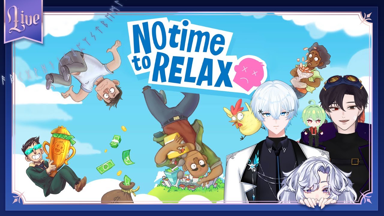 「🔴 LIVE 」No Time to Relax - Collab 4AM - YouTube