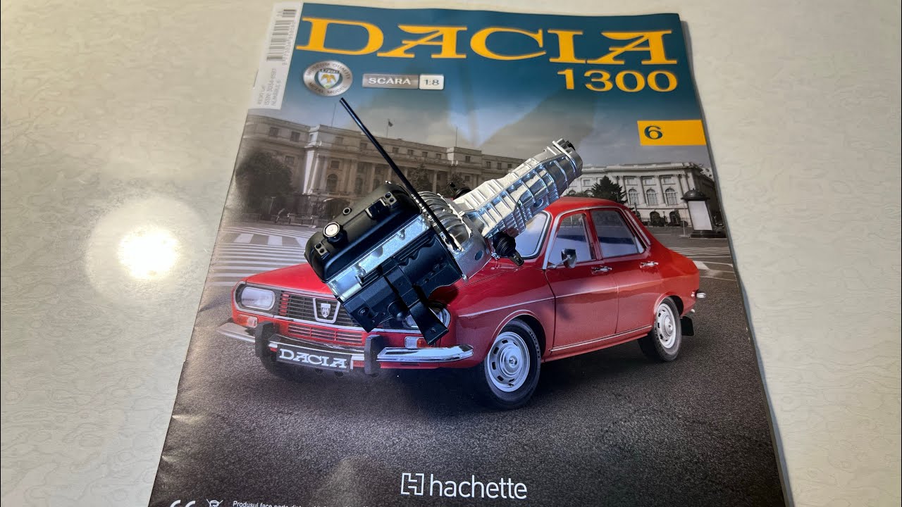 Macheta Dacia 1300 Scara 1:8 NR.6 - YouTube