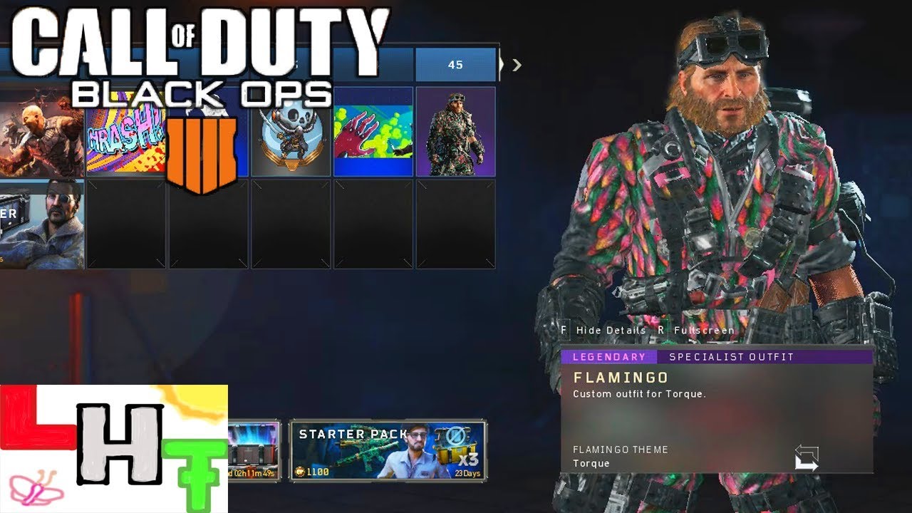 FLAMINGO! Torque Outfit | Call of Duty Black Ops 4 - YouTube