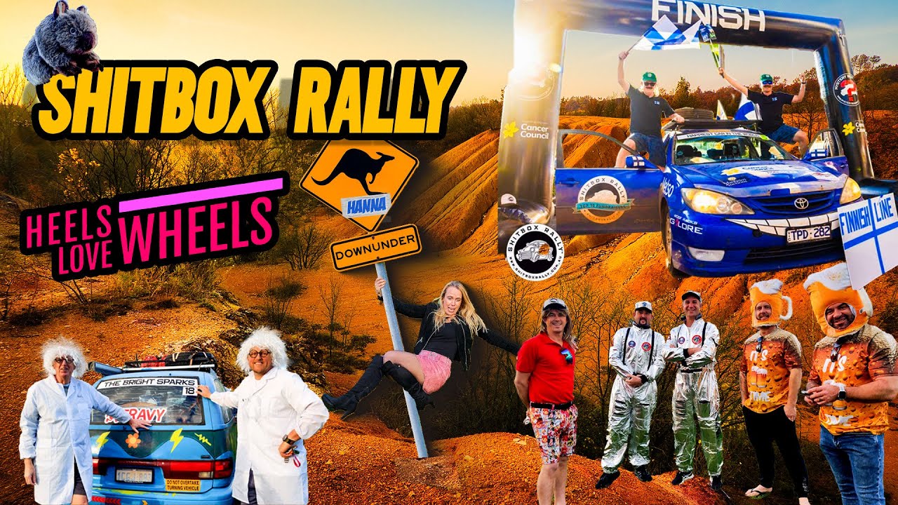 SHITBOX RALLY WINTER '25 - Perth to Darwin - Heels Love Wheels with ...