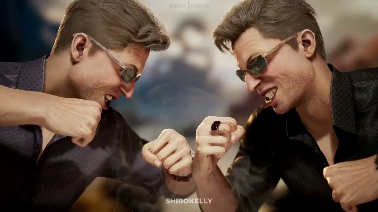 Mortal Kombat 1 - All Johnny Cage vs Johnny Cage Intros/Dialogues So ...