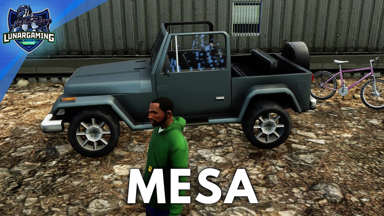 GTA San Andreas The Definitive Edition - Mesa Vehicle Location - YouTube