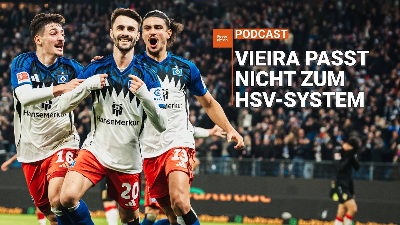 Vieira passt nicht zum HSV-System (mit Babak Milani) - YouTube