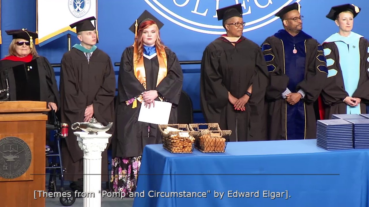 ECC Spring 2019 Career and Technical Graduation Ceremony - YouTube