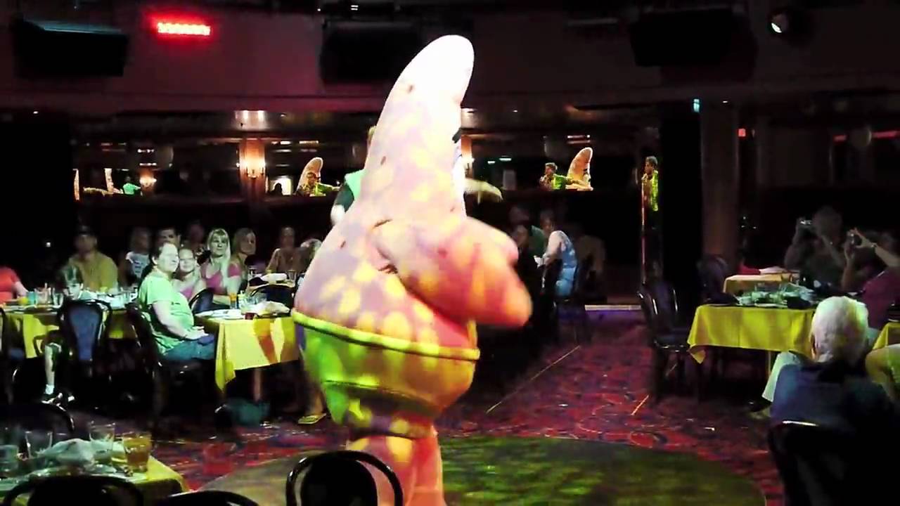 Nickelodeon characters do the Goofy Goober dance on the NCL Epic cruise ...