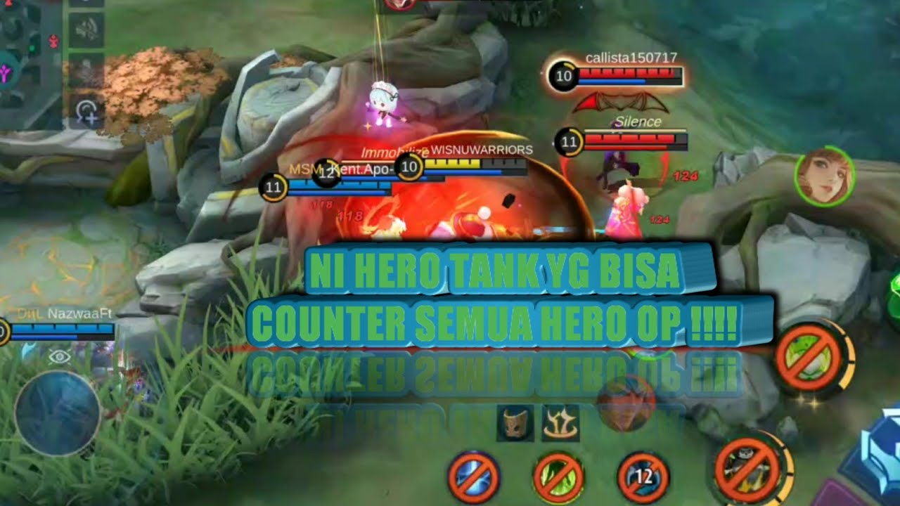 NI HERO TANK YG BISA COUNTER SEMUA HERO OP !!!!! - YouTube