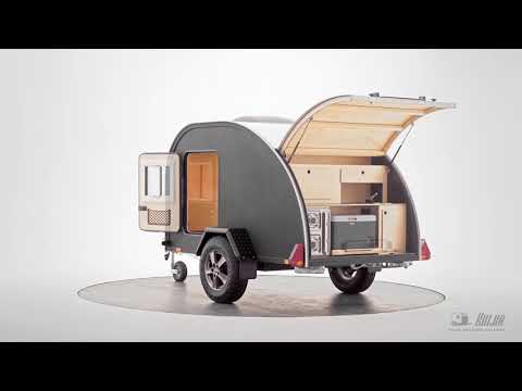KULBA Rebel teardrop trailer
