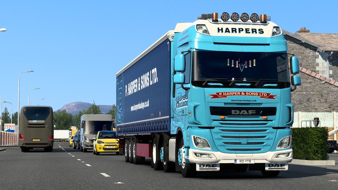 DAF XF Scenic Drive Through UK (Oban → Ullapool) - YouTube