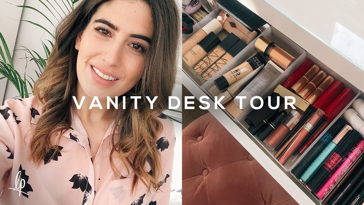 DOWNSIZING MY MAKEUP COLLECTION & DRESSING TABLE TOUR | Lily Pebbles ...