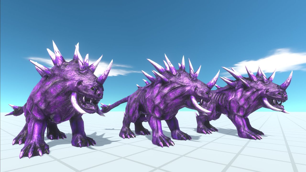 CURSED HELLHOUND vs EVERY FACTION - Animal Revolt Battle Simulator ARBS - YouTube