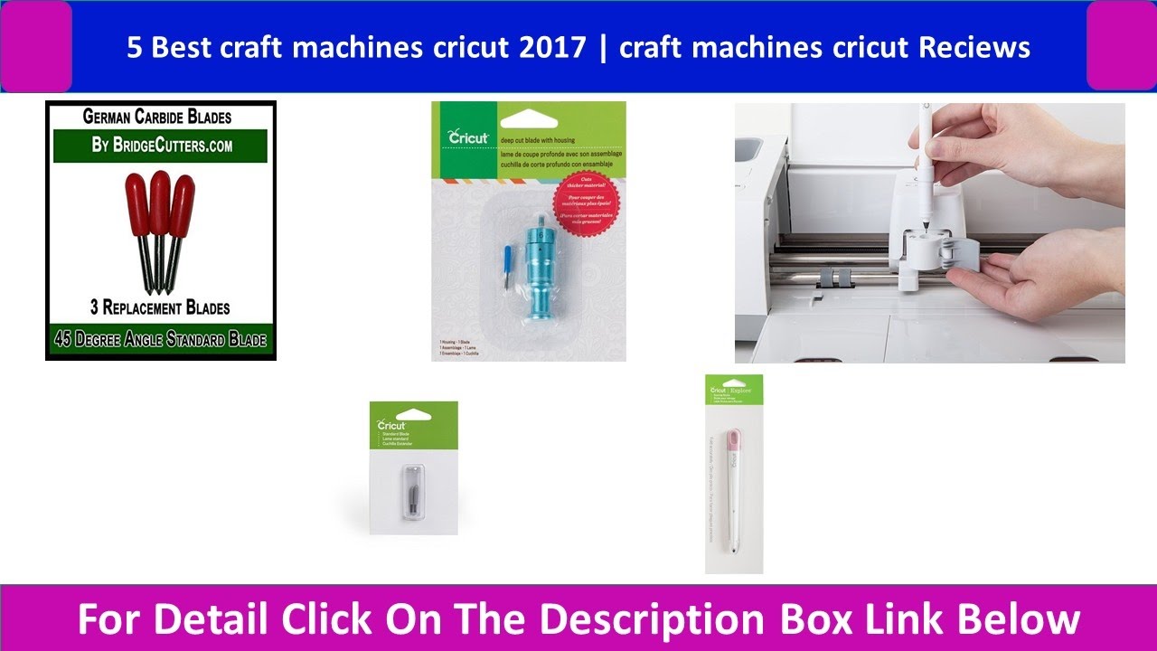 5 Best Amazing Craft Machines For Cricuts 2017 | Craft Machines Cricut ...
