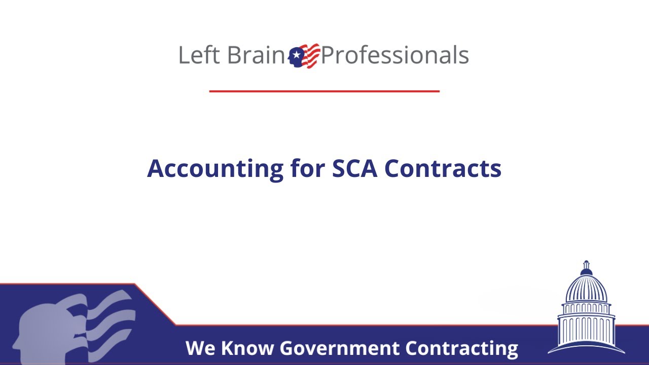 Accounting for SCA Contracts - YouTube