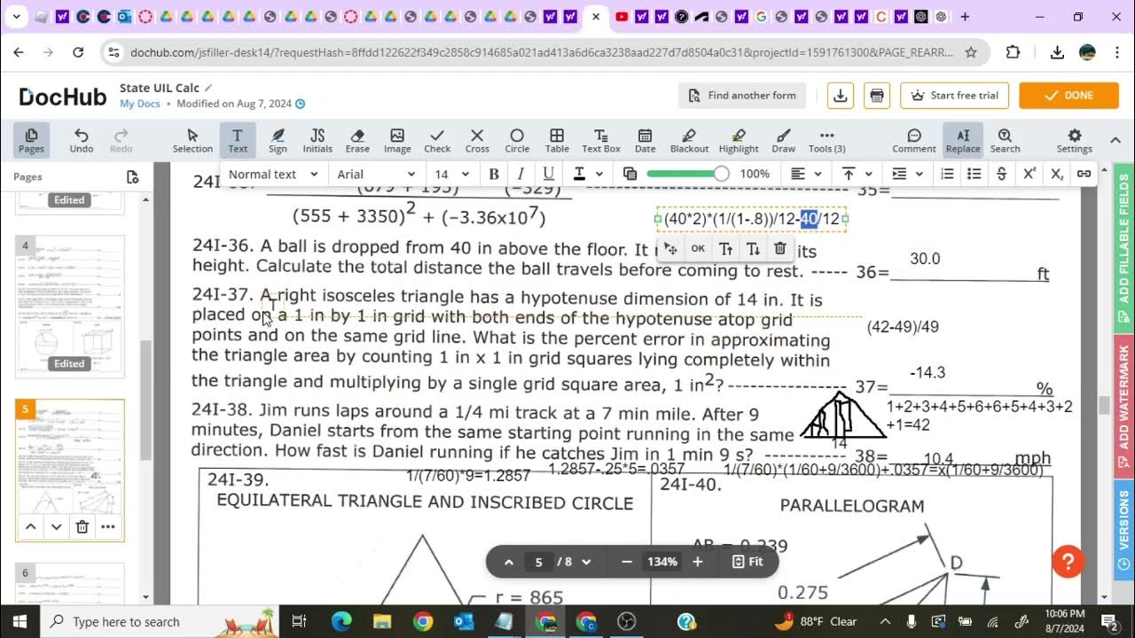 2024 UIL Calculator Applications State Guide Grand Oaks - YouTube