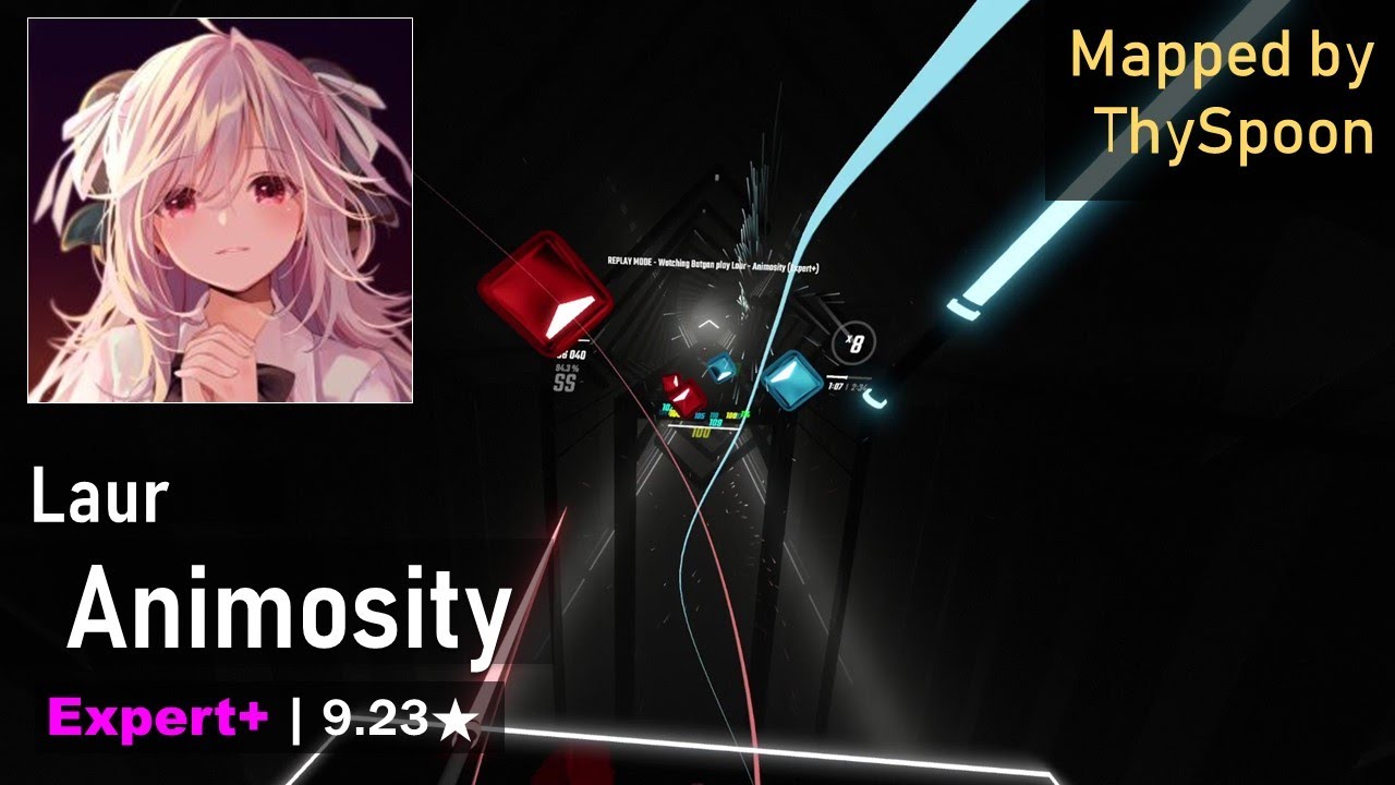 Laur - Animosity | 94.12% SS (Expert+) | Beat Saber - YouTube