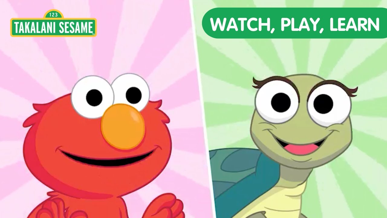 Elmo & Turtle’s Super Fast Games! | Takalani Sesame - YouTube