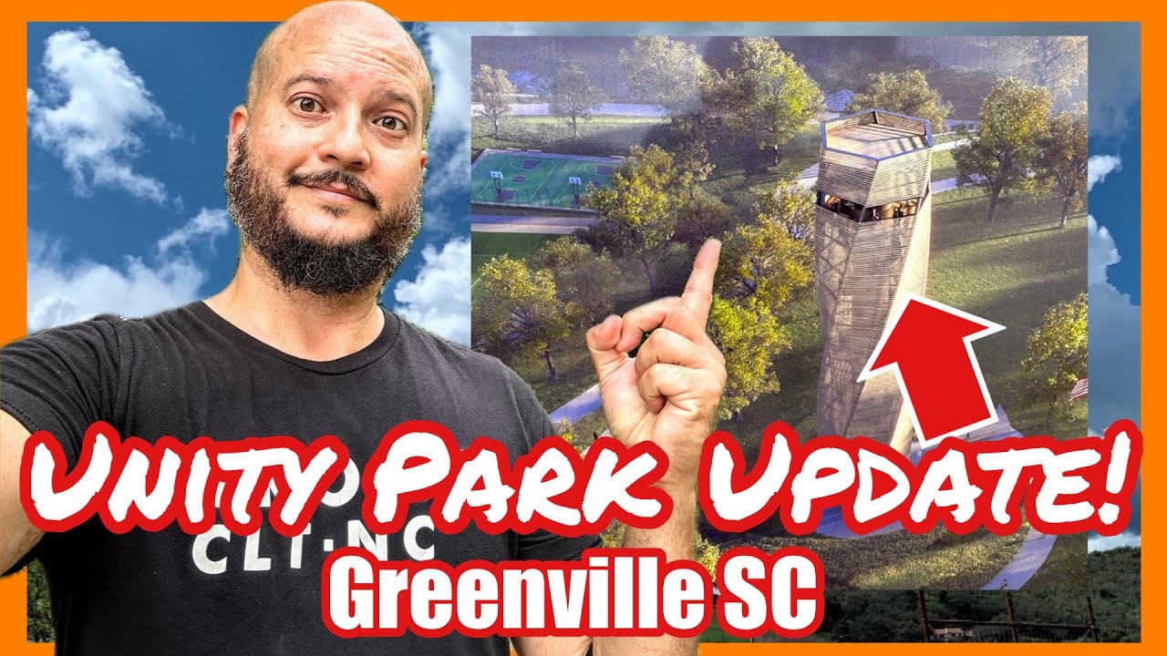 Unity Park Update | Honor Tower | The Commons | Reedy River Wetlands ...