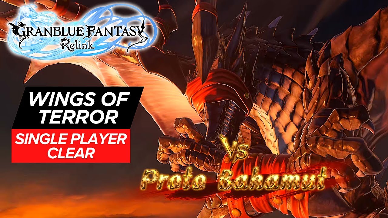 Proto Bahamut - Proud Difficulty (Single Player) | Granblue Fantasy ...