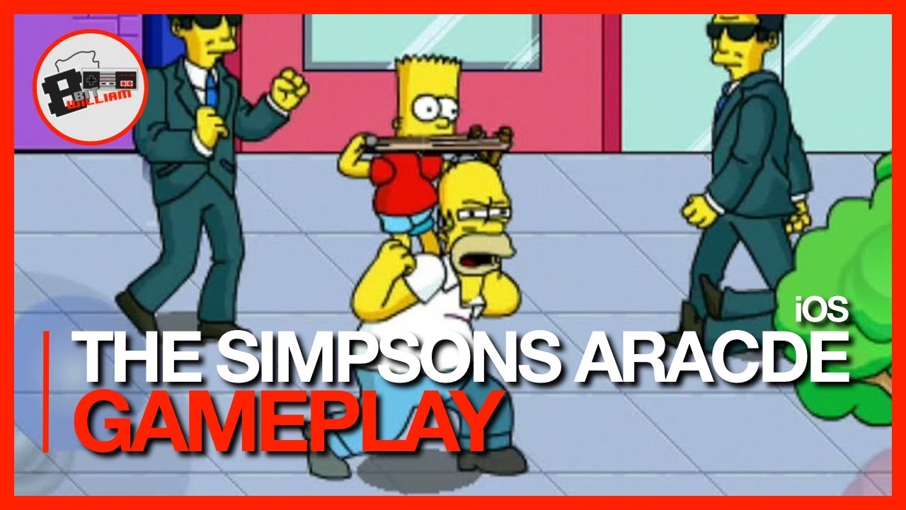 The Simpsons Arcade - iPhone Gameplay Full Play-through - YouTube