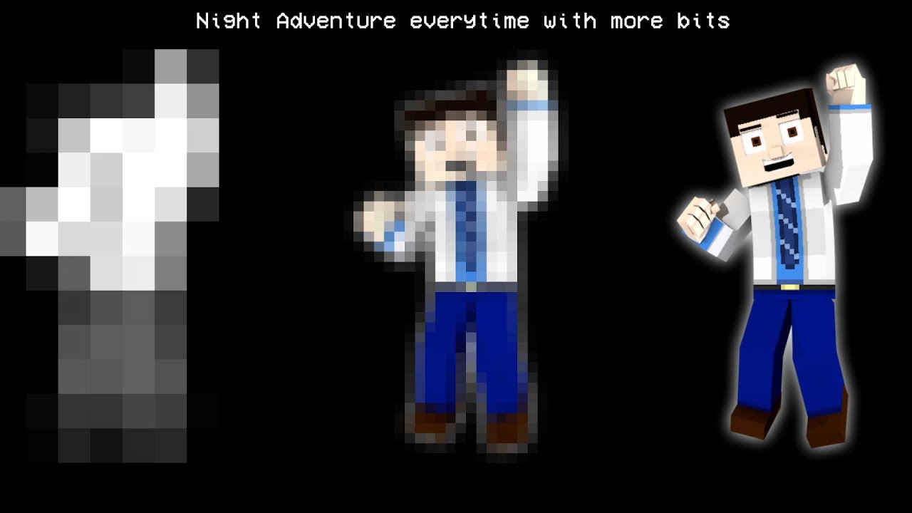 Night Adventure everytime with more bits - YouTube