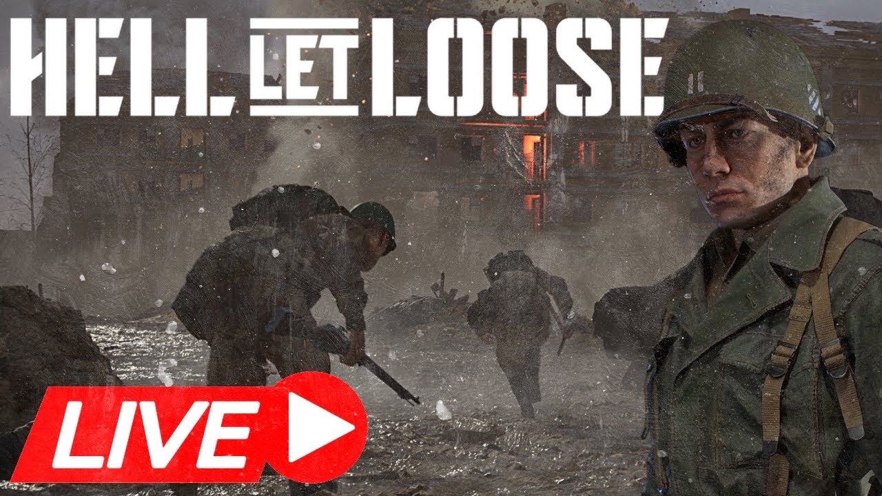 Hell Let Loose - LIVE Stream #4 - TANK CREW - YouTube