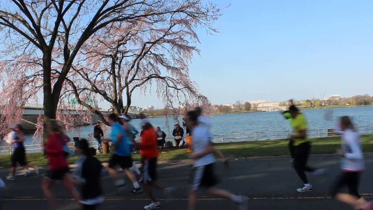 Cherry Blossom ten-mile run today. 2013 - YouTube