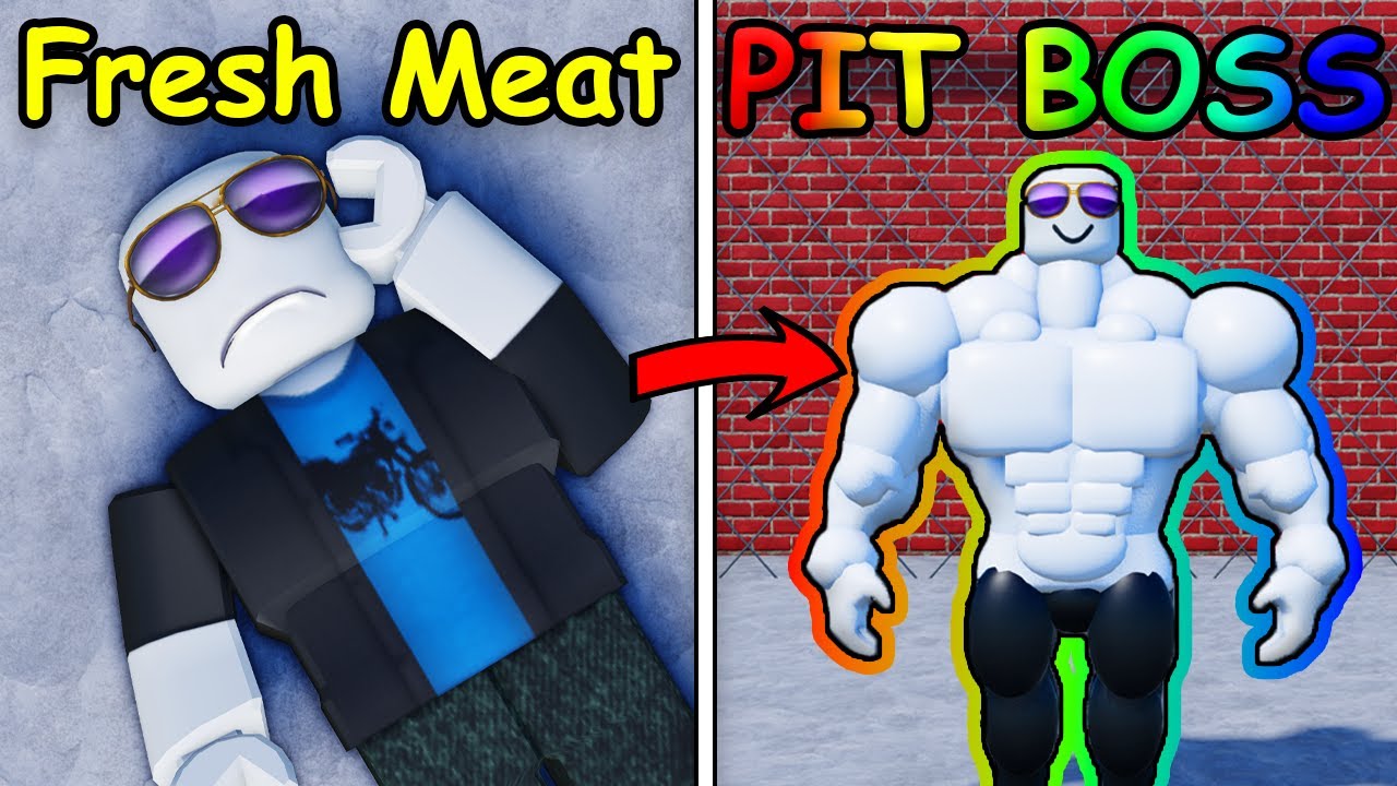 i went from NOOB to PRO in Roblox prison pump... - YouTube