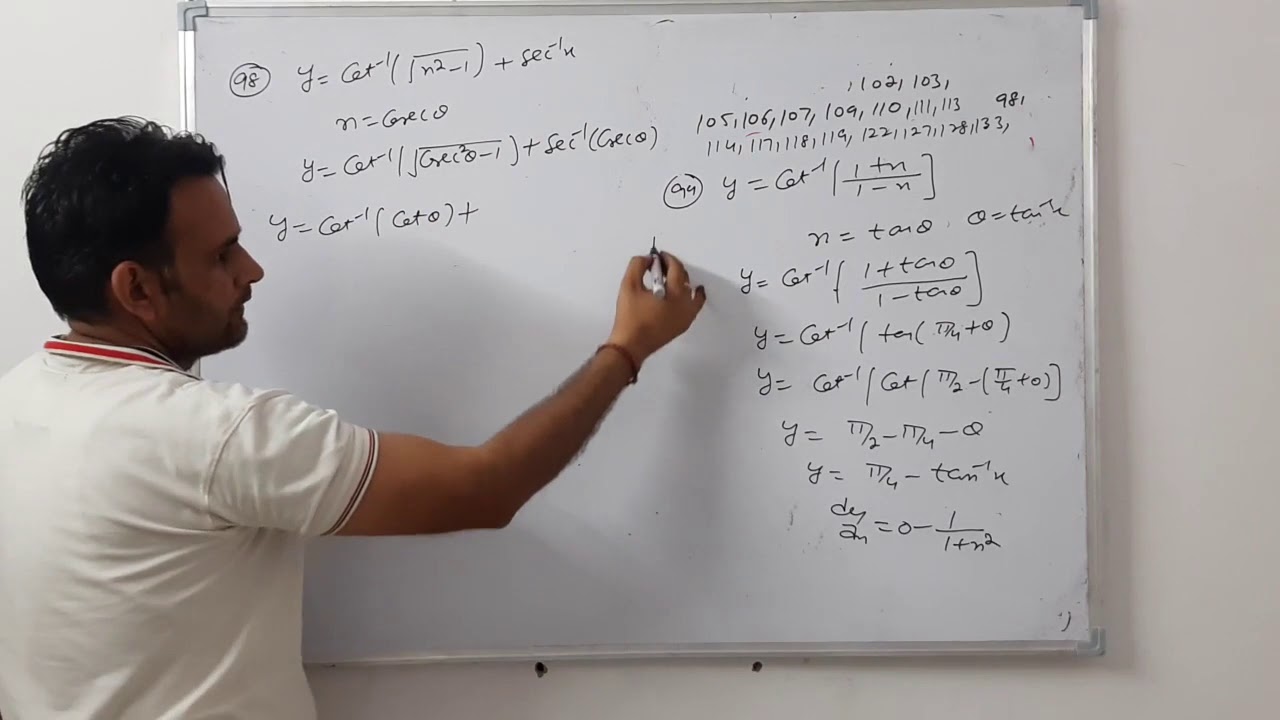 Differentiation Problem Part 3 - YouTube