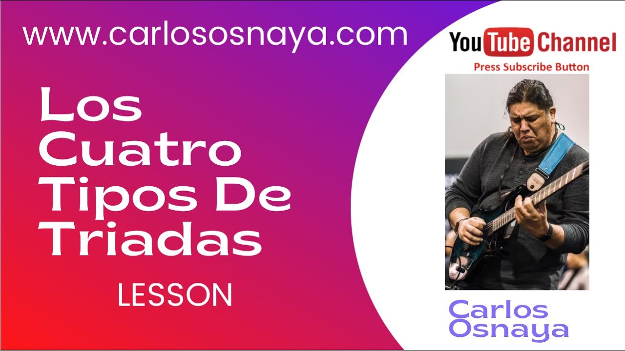 Los 4 tipos de triadas - YouTube
