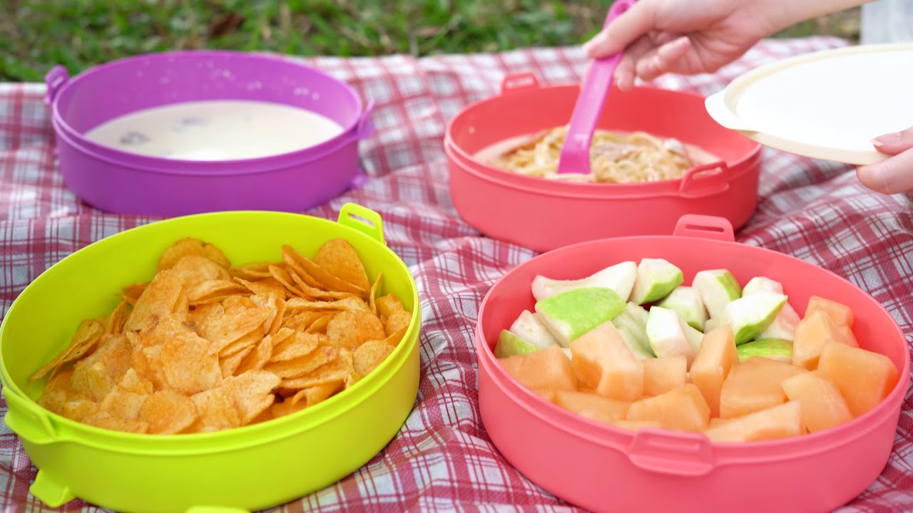 Tupperware Round Click to Go - YouTube