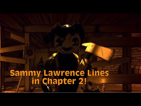 Sammy Lawrence ending scene in Chapter 2! #bendy - YouTube