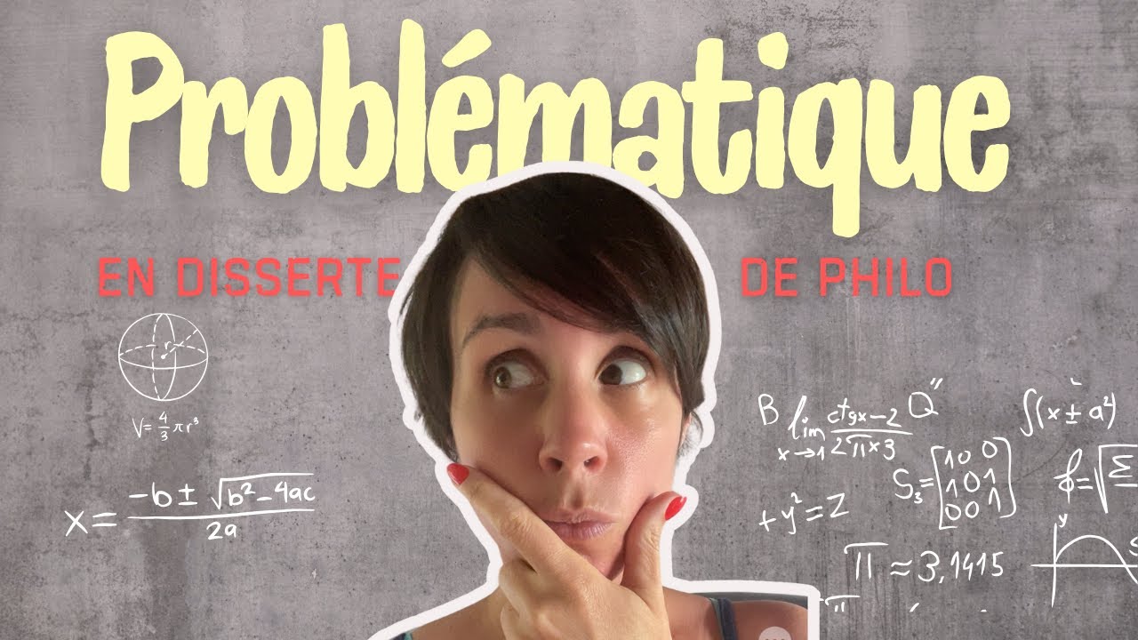 C'est quoi une problématique ? Comment la trouver ? (Dissertation, Bac, Méthode claire) - YouTube