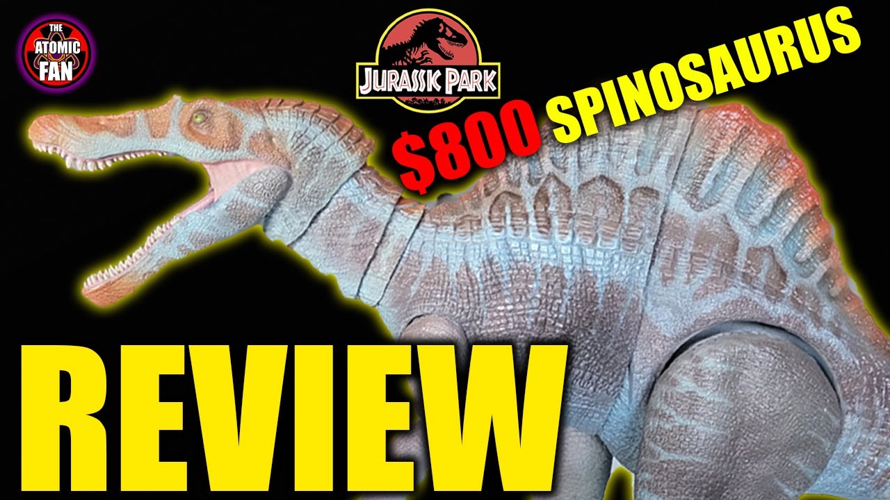 Beats Hammond?! $800 Jurassic Park 3 Spinosaurus figure REVIEW | Best ...