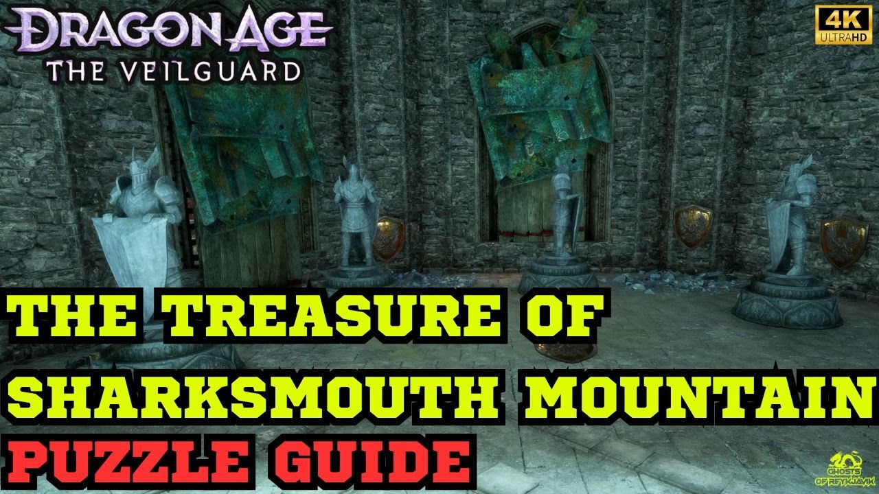 The Treasure of Sharksmouth Mountain - Statue Puzzle Guide - Lava Caves ...