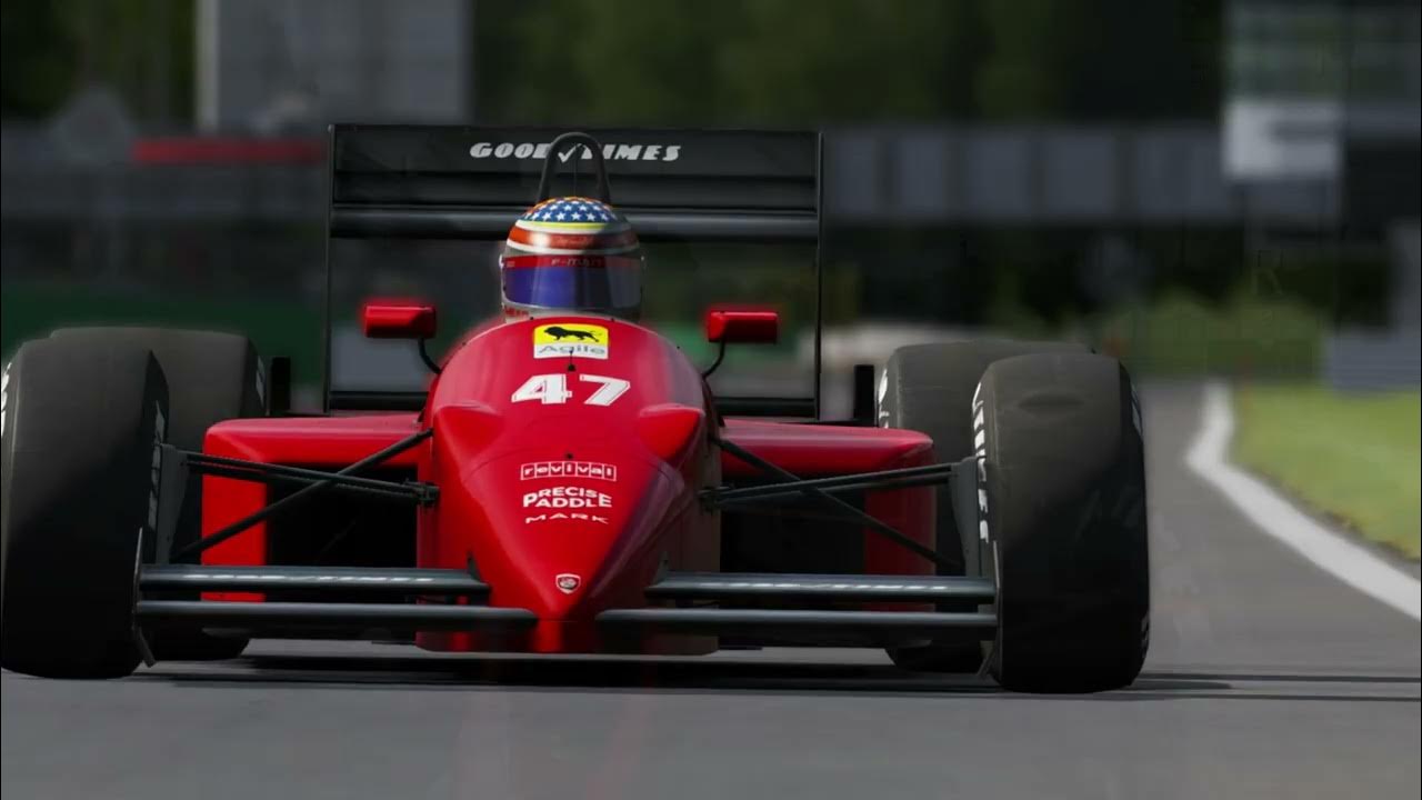 Assetto Corsa - Formula RSS 1986 V6 Hotlaps at Monza - YouTube