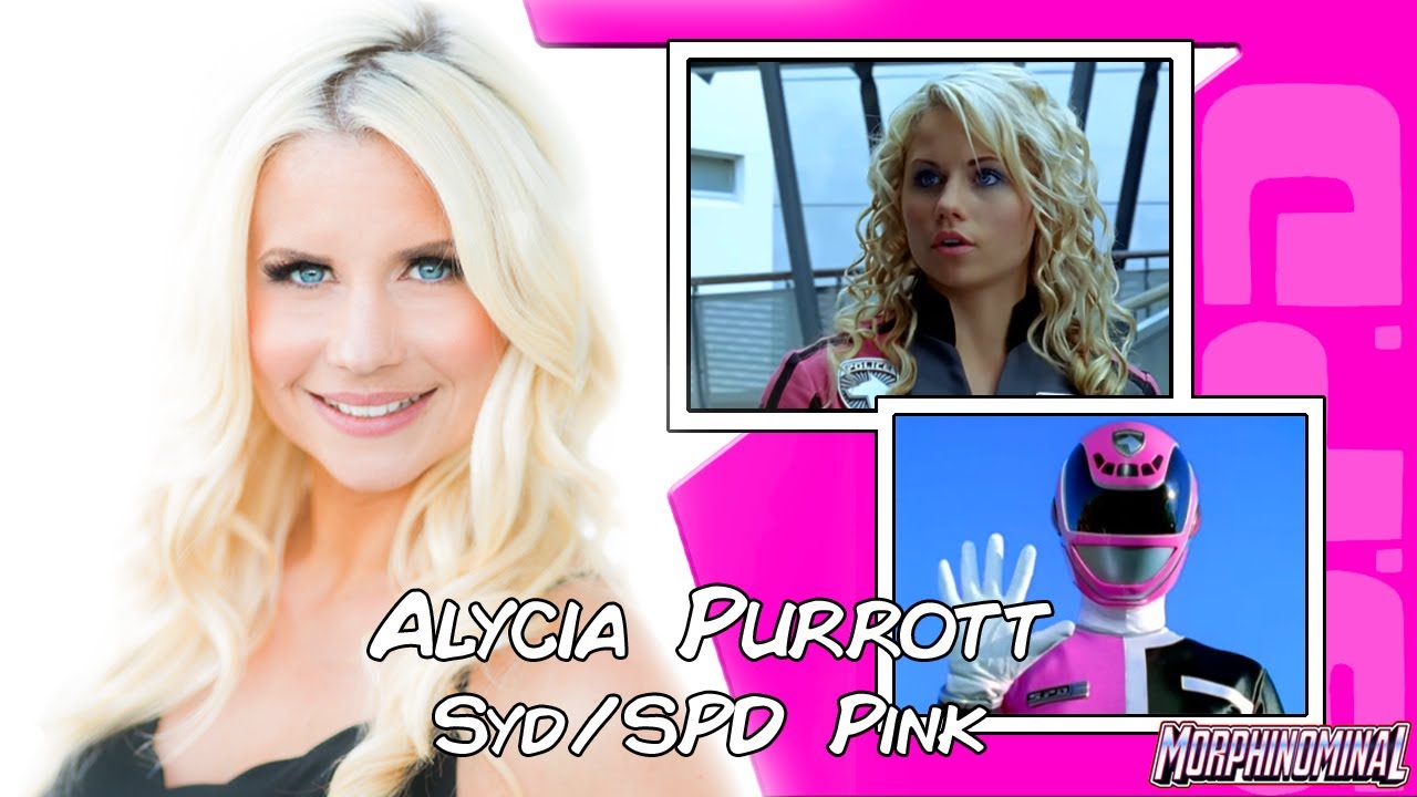 Interview with Alycia Purrott Syd Drew Pink Spd Ranger - YouTube
