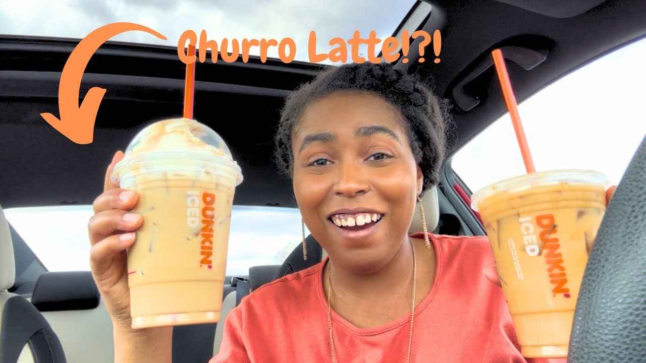 Dunkin Donuts SPRING Menu!! | Churro Iced Latte, Cinnamon Vanilla Iced ...