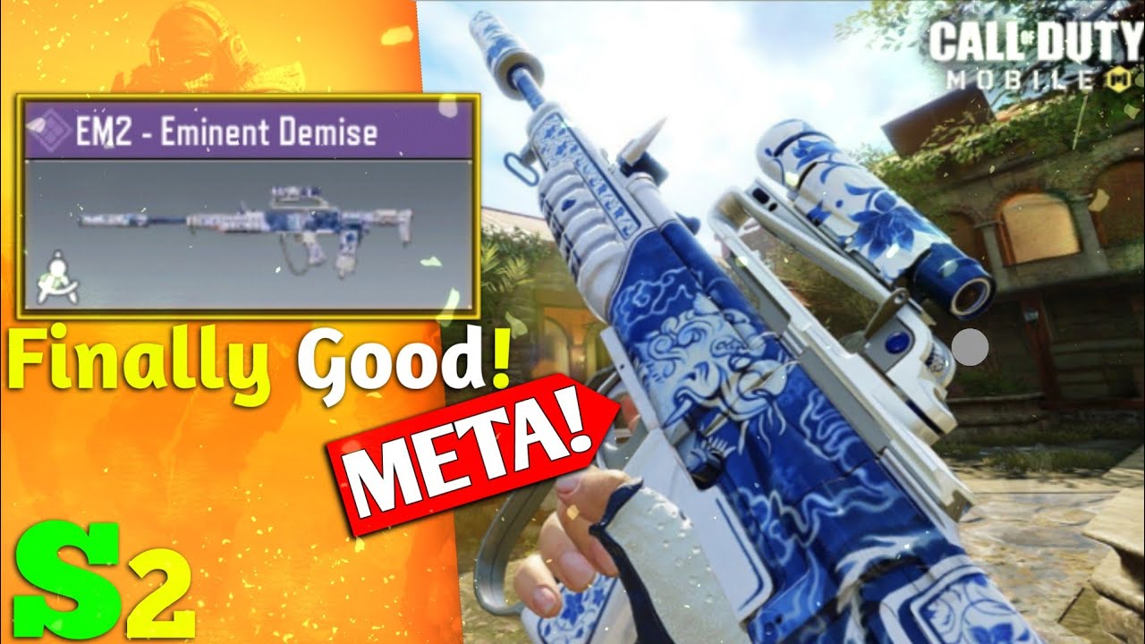 🤔Is *2-SHOT* EM2 Finally META? after *BUFF* (Best Gunsmith Build) CODM ...