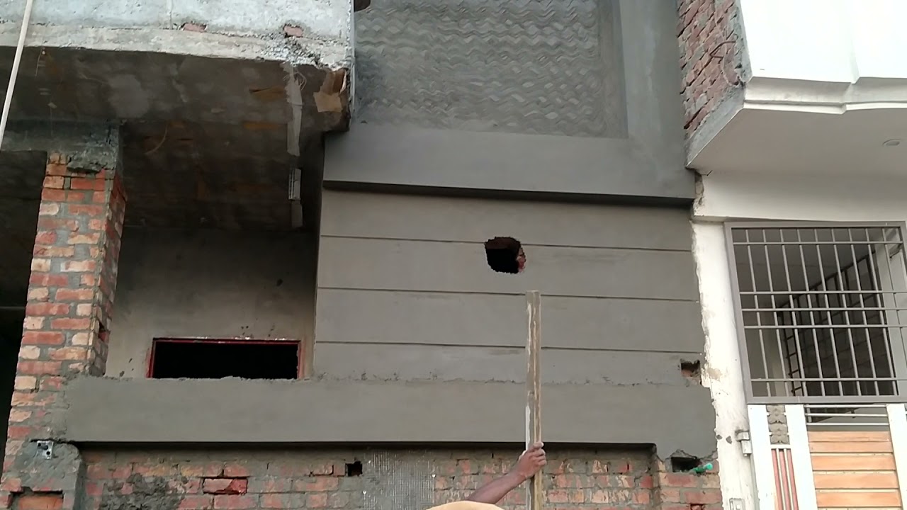 front elevation plaster - YouTube