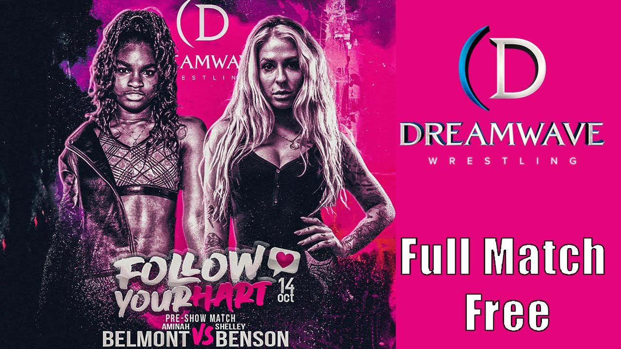 Dreamwave Wrestling: Shelly Benson v Aminah Belmont Dark Match from ...