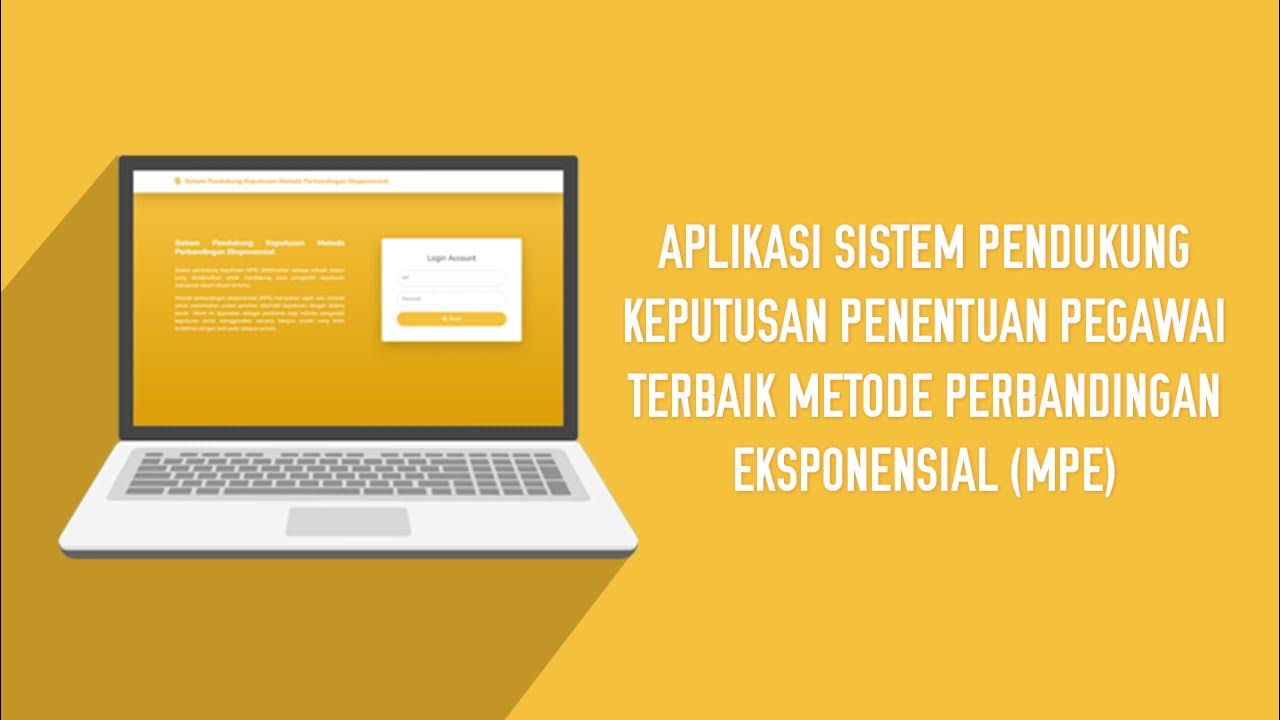 Aplikasi Sistem Pendukung Keputusan Penentuan Pegawai Terbaik Metode Perbandingan Eksponensial ...