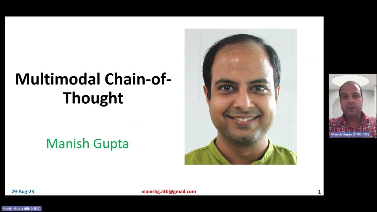 Multimodal Chain of Thought Reasoning in Language Models - YouTube