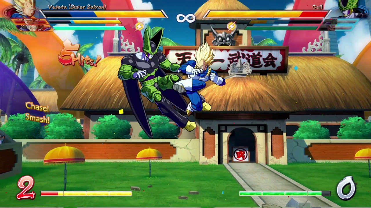 Dragon Ball Fighter Z Gameplay ( Offline Battle ) - YouTube