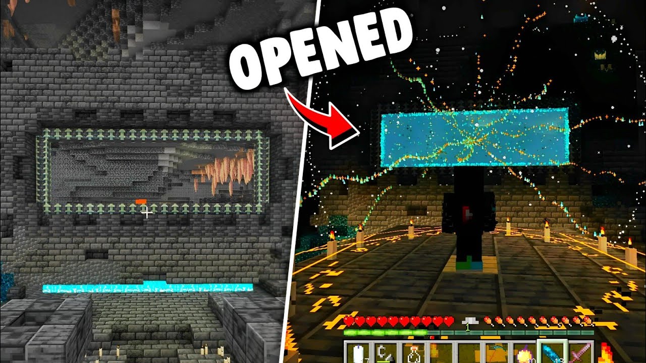 Open The Warden Portal in Minecraft | How to open Ancient City Portal ...