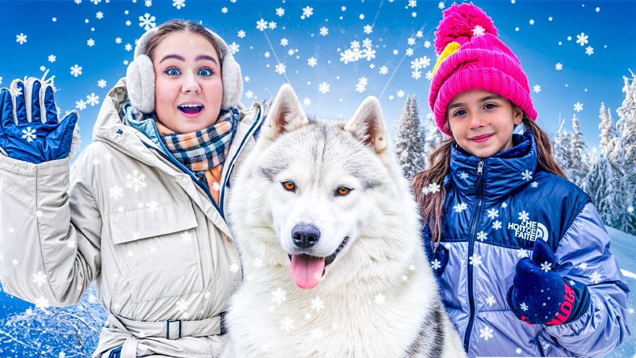 Ruby and Bonnie Santa Claus Village in the Arctic Circle VLOG - YouTube